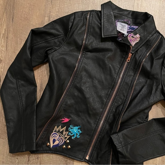 Disney | Jackets & Coats | Disney Descendants Moto Jacket | Poshmark